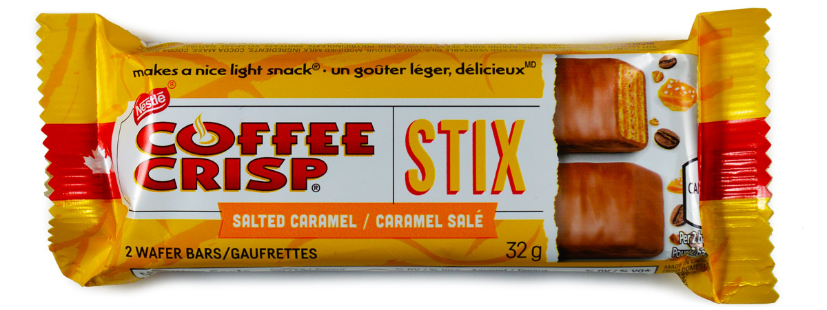 Coffee Crisp Stix: Salted Caramel - Sweet Wafery Goodness - Candyrageous