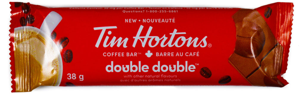 Tim Hortons Double Double Coffee Bar - The Taste of Coffee with the ...